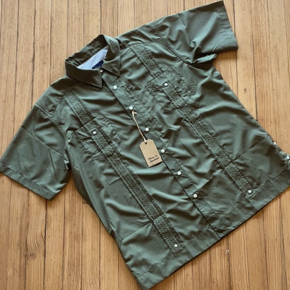 Texas Standard | Shirts | Texas Standard Mens Performance Guyabera ...